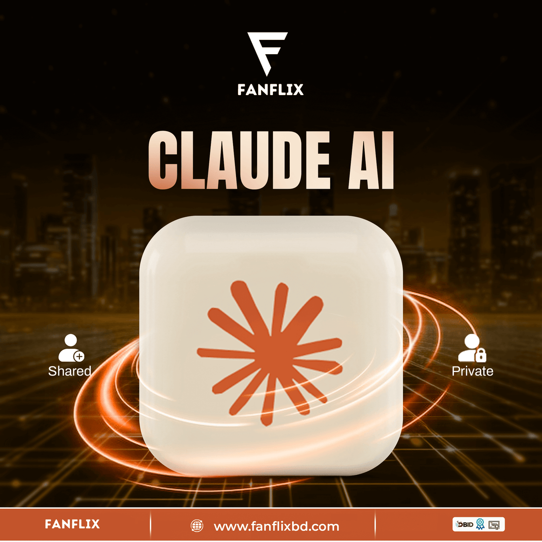 Claude AI Pro Subscription – FANFLIX - OTT SUBSCRIPTIONS BD